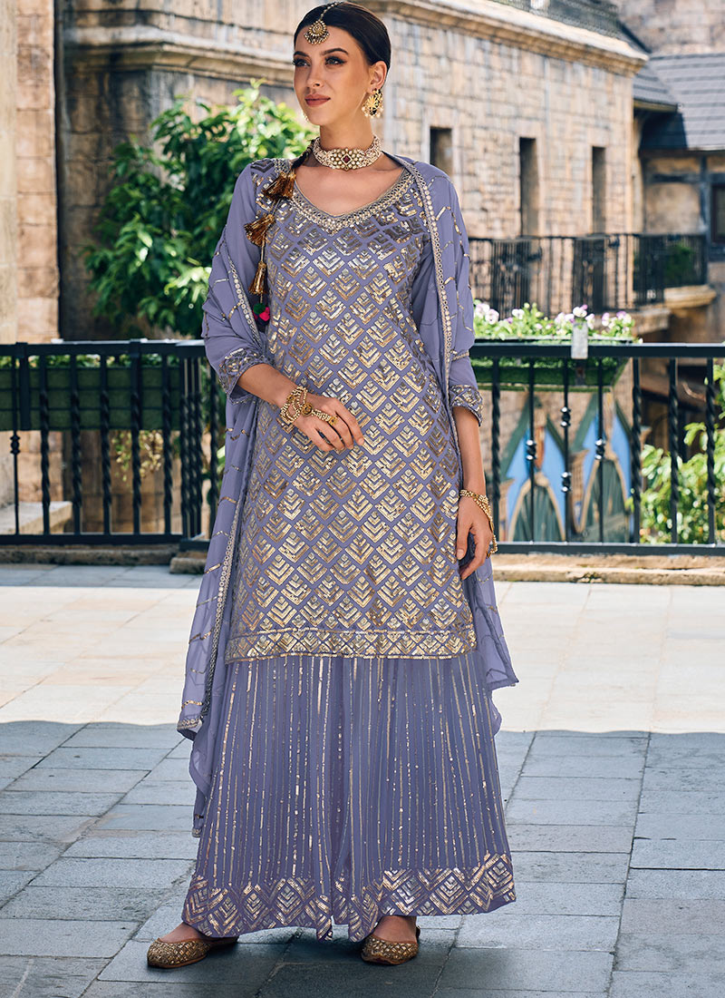 Buy Latest Stylish Palazzo Suit Design For Women