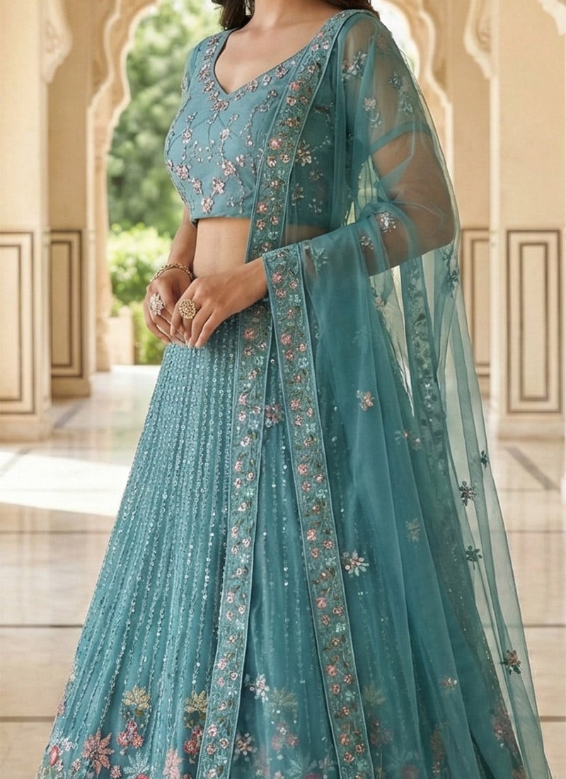 Latest Designer A Line Lehenga Choli For Women