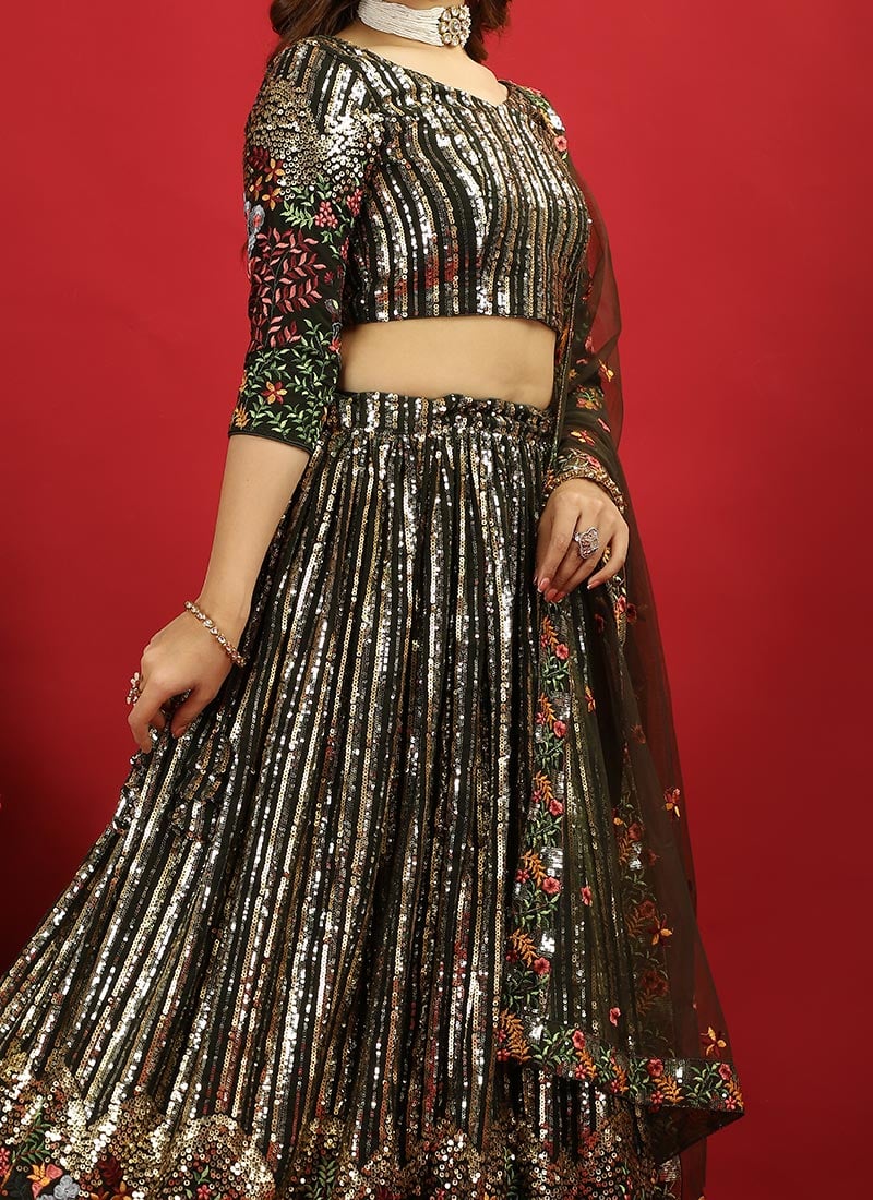 Latest Designer A Line Lehenga Choli For Women