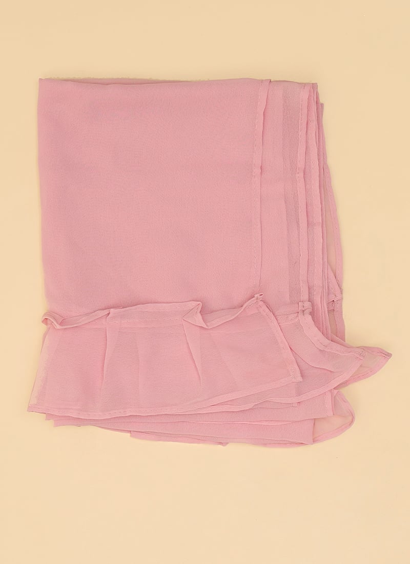 Shop Elegant Pink Georgette Lehenga With Thread Embroidery And Sequins ...