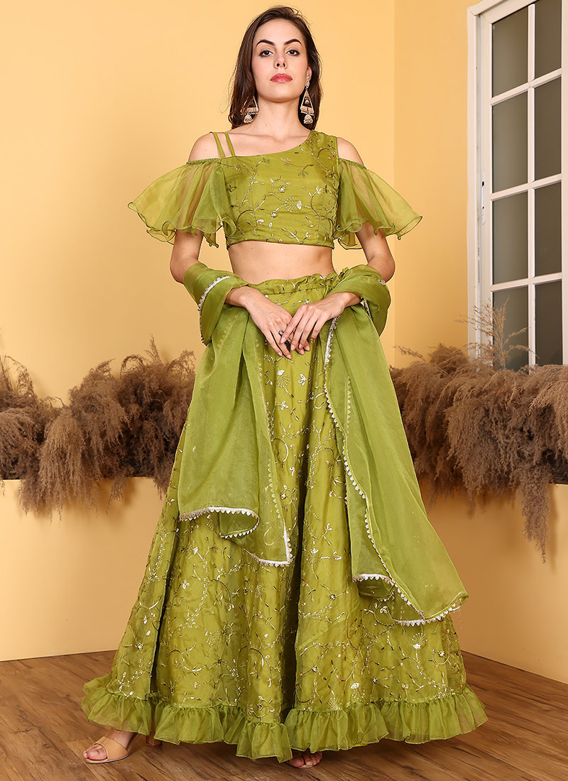 Buy Indian Ethnic Clothing - Lehengas