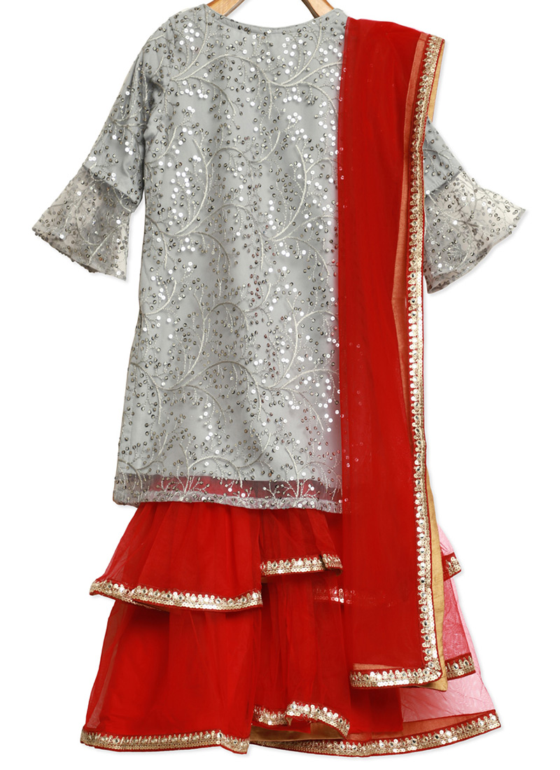 Kids Girls Sharara Suit for Kids Girls - buy Kids Girls Sharara Suit ...