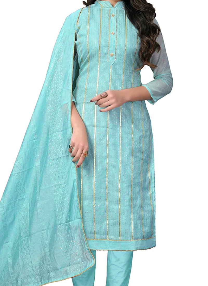 Shop Trendy Churidar Suits For Women Online In India at Cbazaar