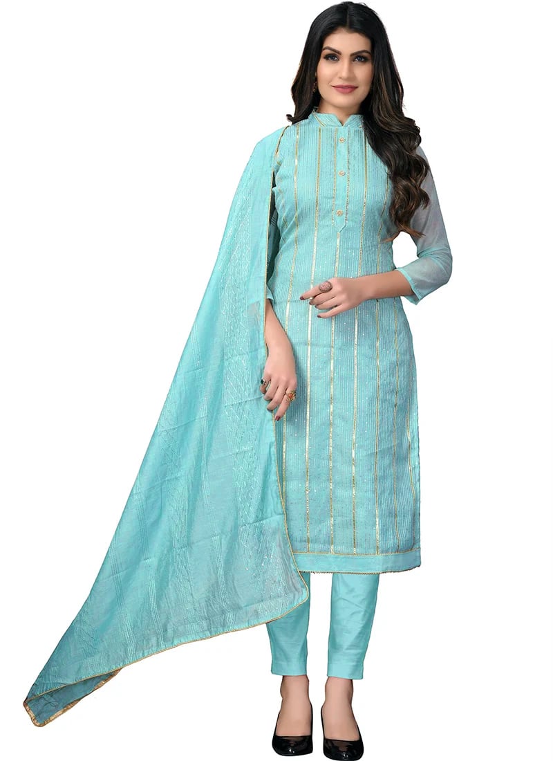 Shop Trendy Churidar Suits For Women Online In India at Cbazaar
