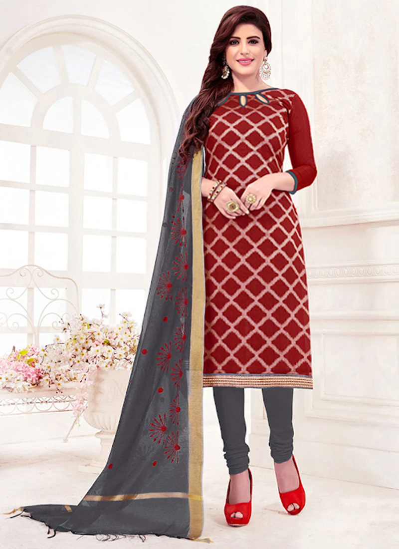Shop Trendy Churidar Suits For Women Online In India at Cbazaar