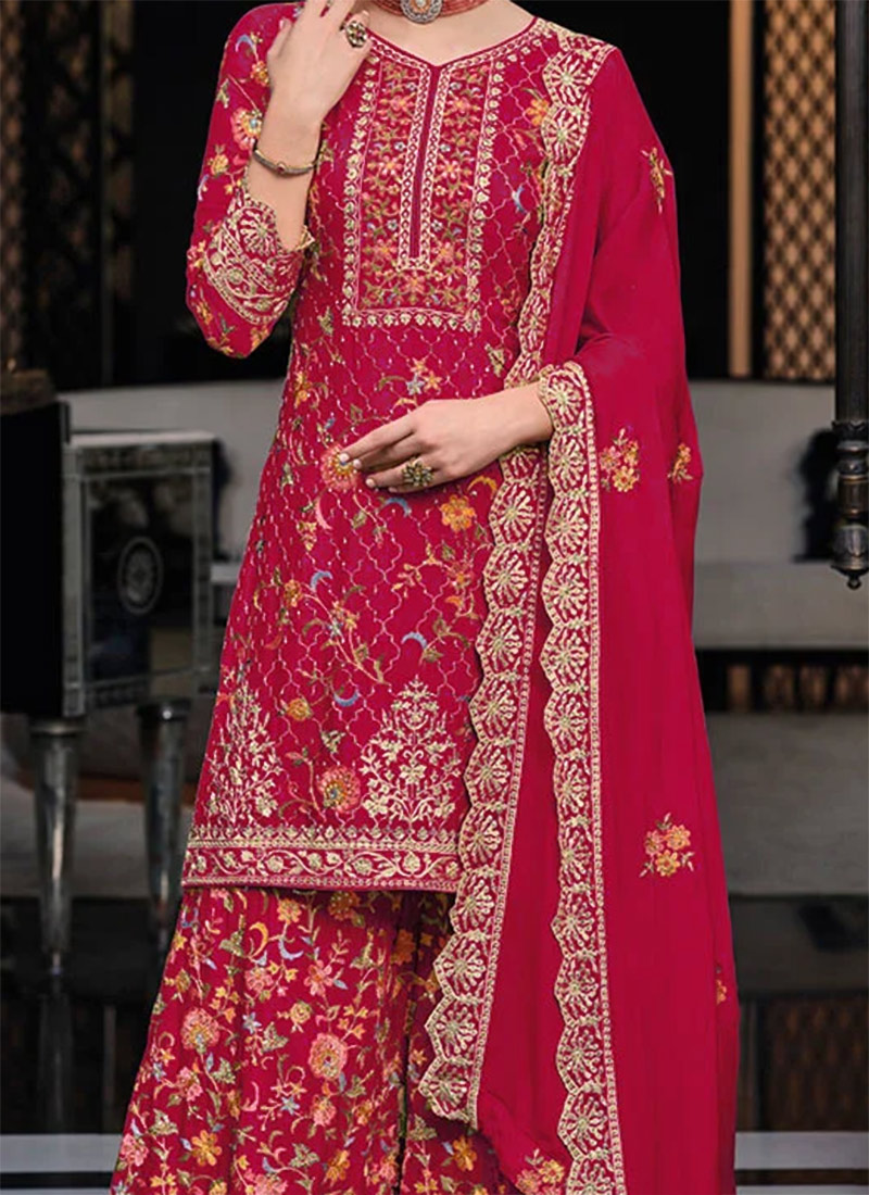 Buy Pink Salwar Kameez Designs Online At Cbazaar