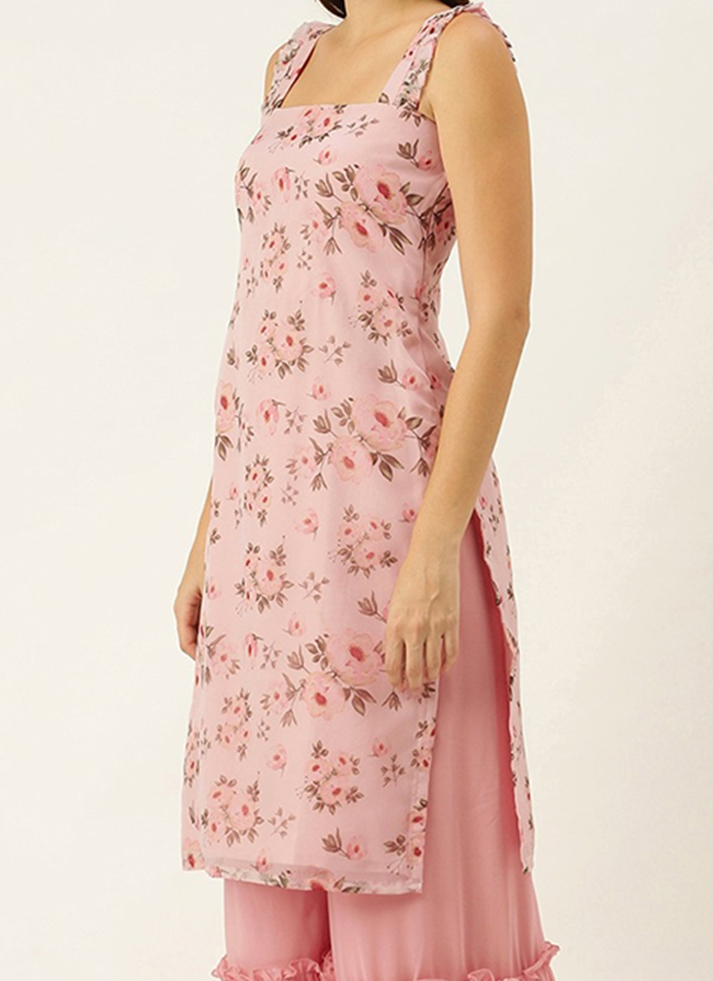 Ethnic fashion online - Pink Kurta Sets