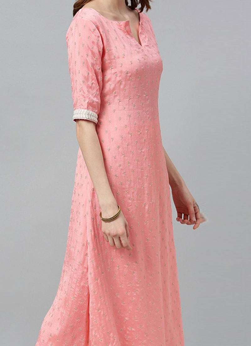 Ethnic fashion online - Pink Kurta Sets