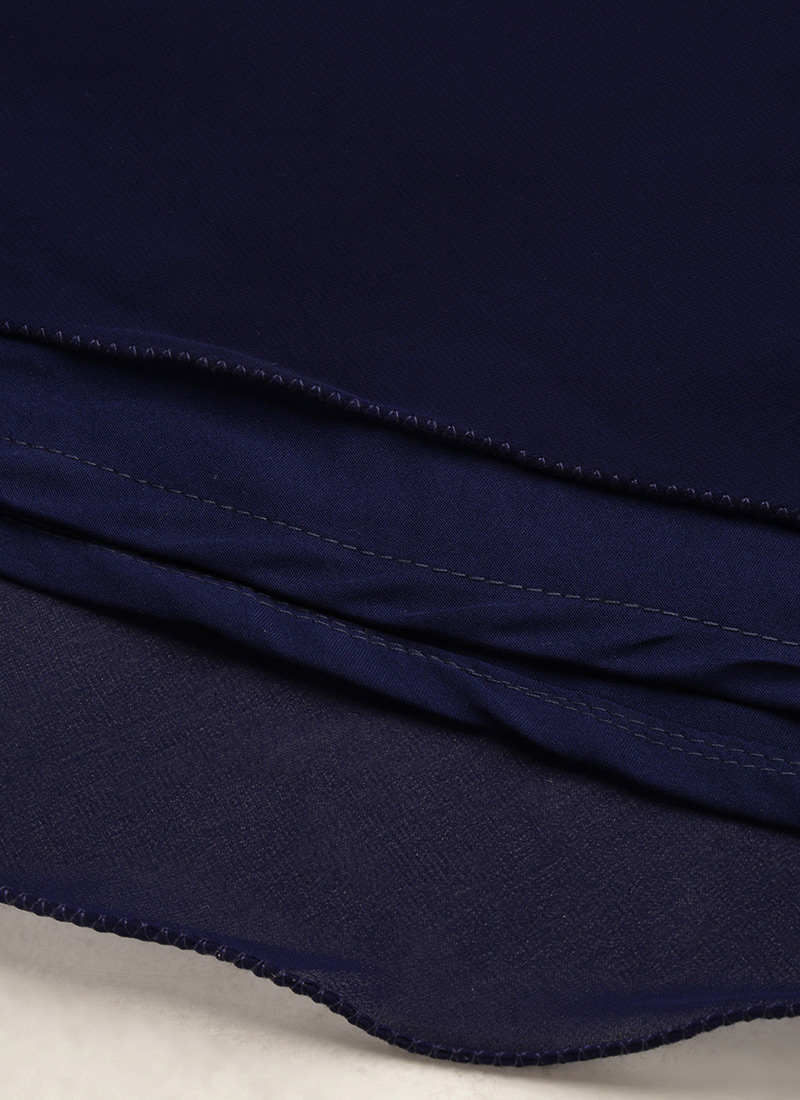 Buy Royal Blue Georgette Embroidered Gown Festive Wear Online at Best ...