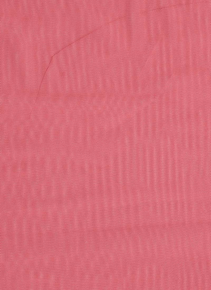 Shop Tea Rose Pink Net Fabric in UK - Cbazaar