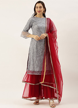 Teen Girls Sharara Suit for Teen Girls - buy Teen Girls Sharara Suit ...