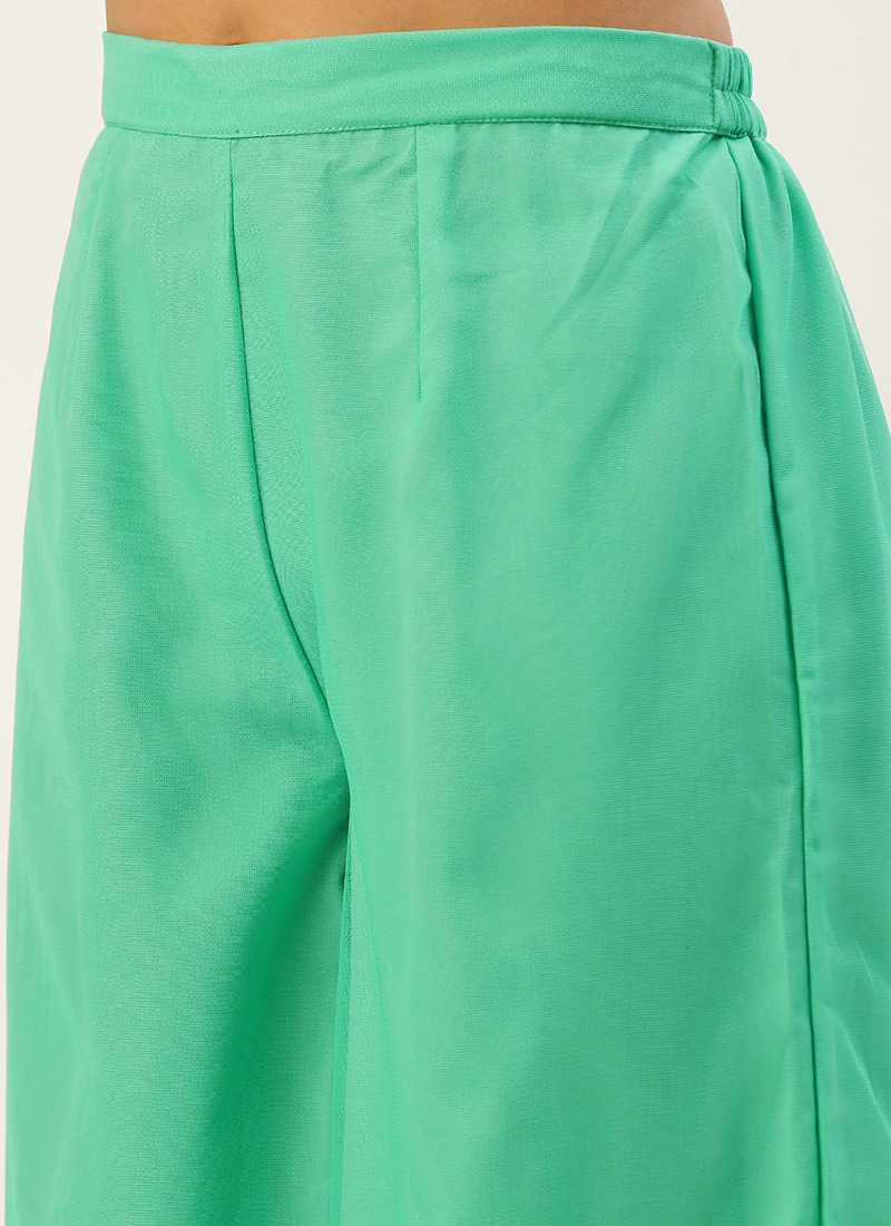 Shop Violet Net N Multicolored Printed Palazzo Suit Festive Wear Online ...