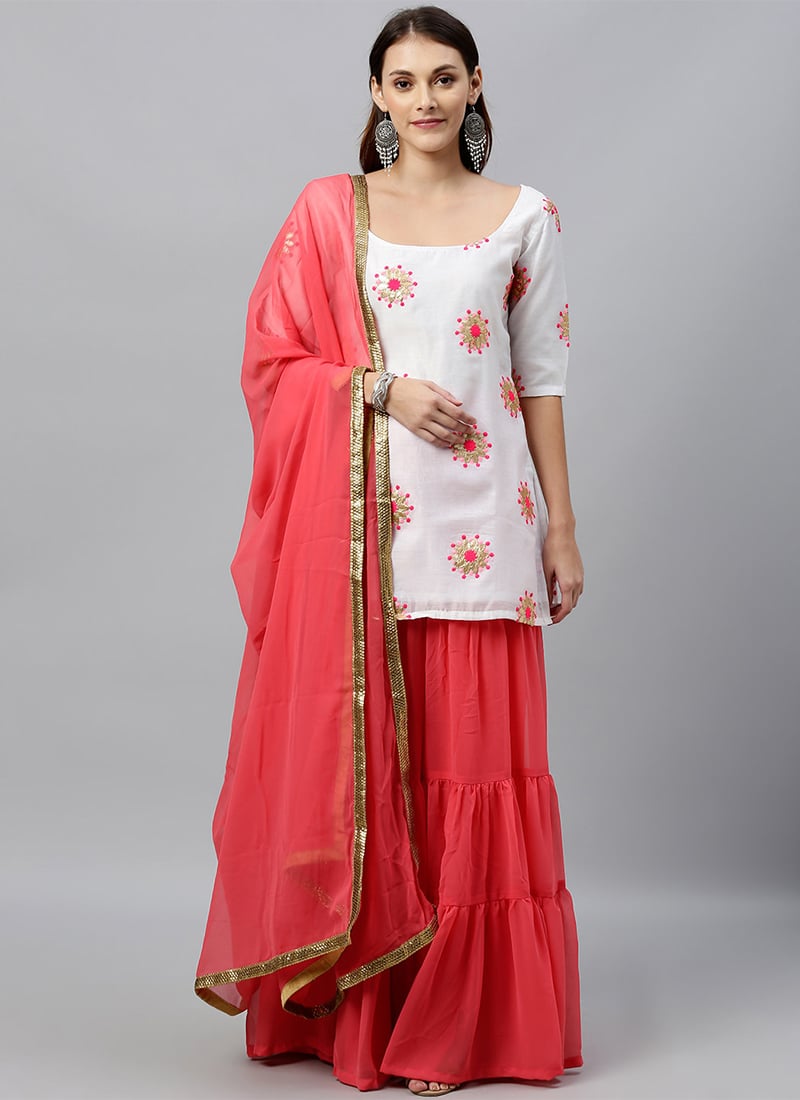 White Salwar Kameez: Latest White Salwar Kameez Designs Online