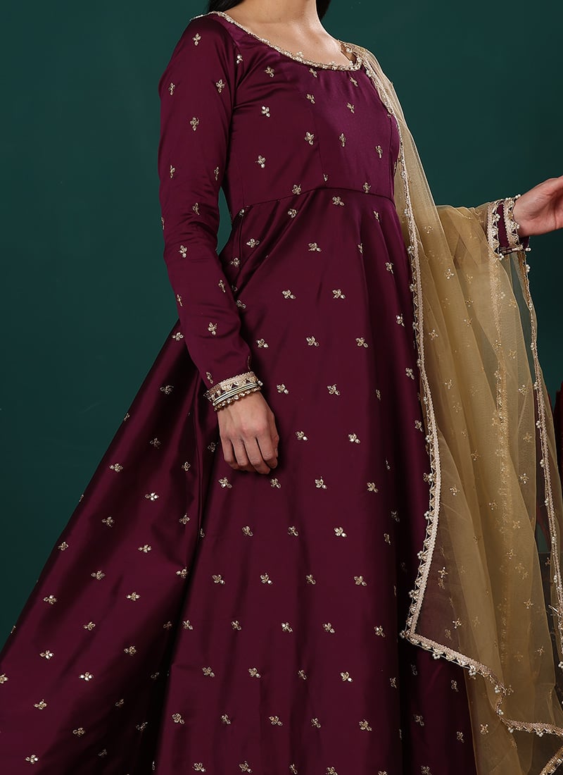 Buy Traditional Anarkali Suit Online in India - Cbazaar