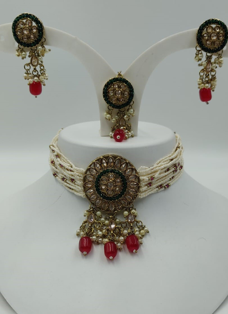 Shop Alloy Stone Choker Online at Best Price | Cbazaar