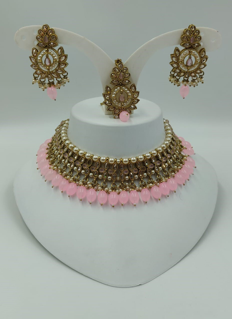 Buy Alloy Stone Choker Online at Best Price | Cbazaar