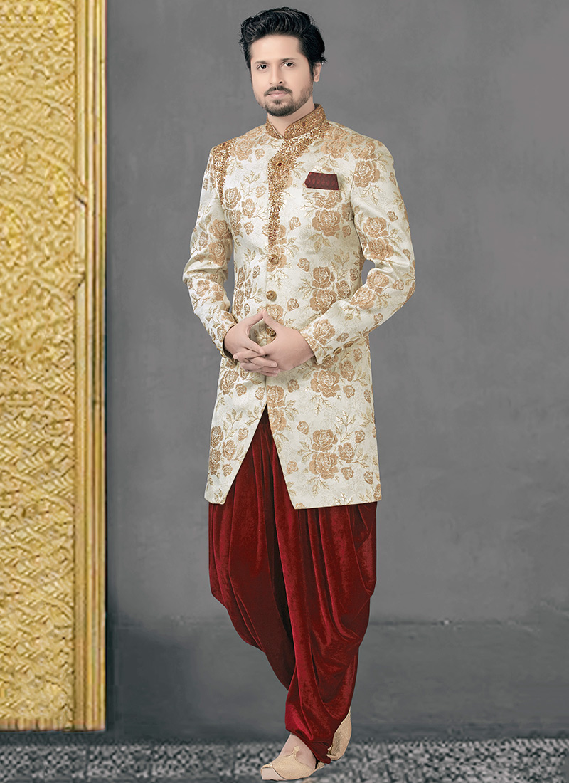 Mens Achkan Sherwani: Buy Achkan Sherwani Online Shopping