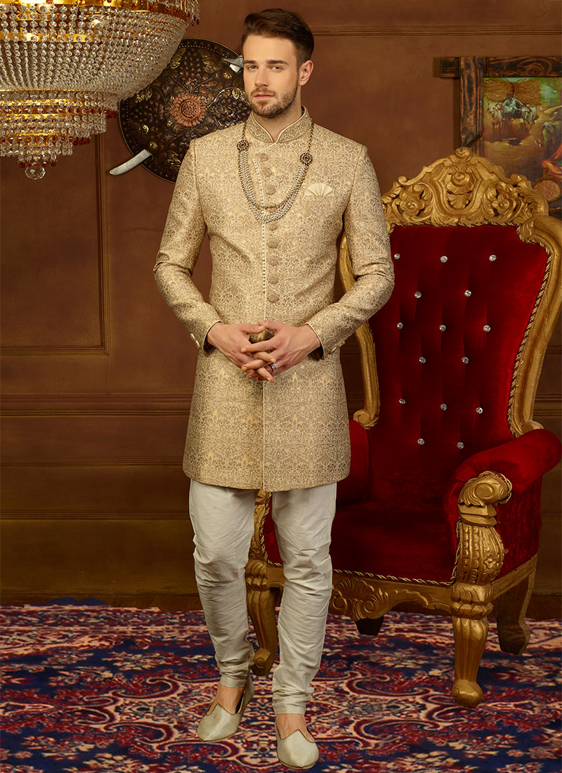 Mens Achkan Sherwani : Buy Achkan Sherwani Online Shopping