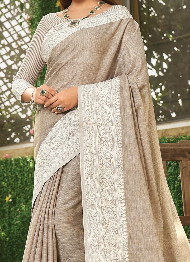 Border Saree : Buy Designer Border Saree Online Collection