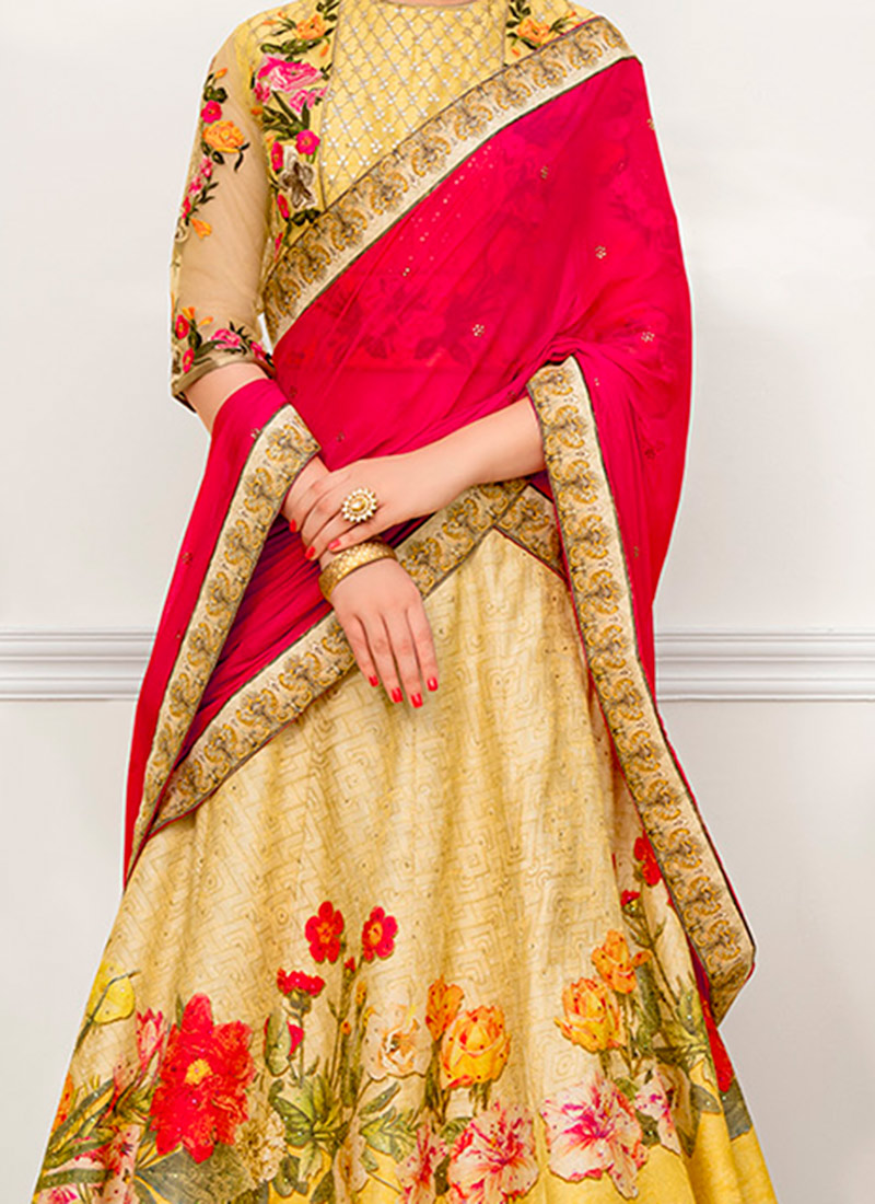 Latest Printed Designer Lehengas Online