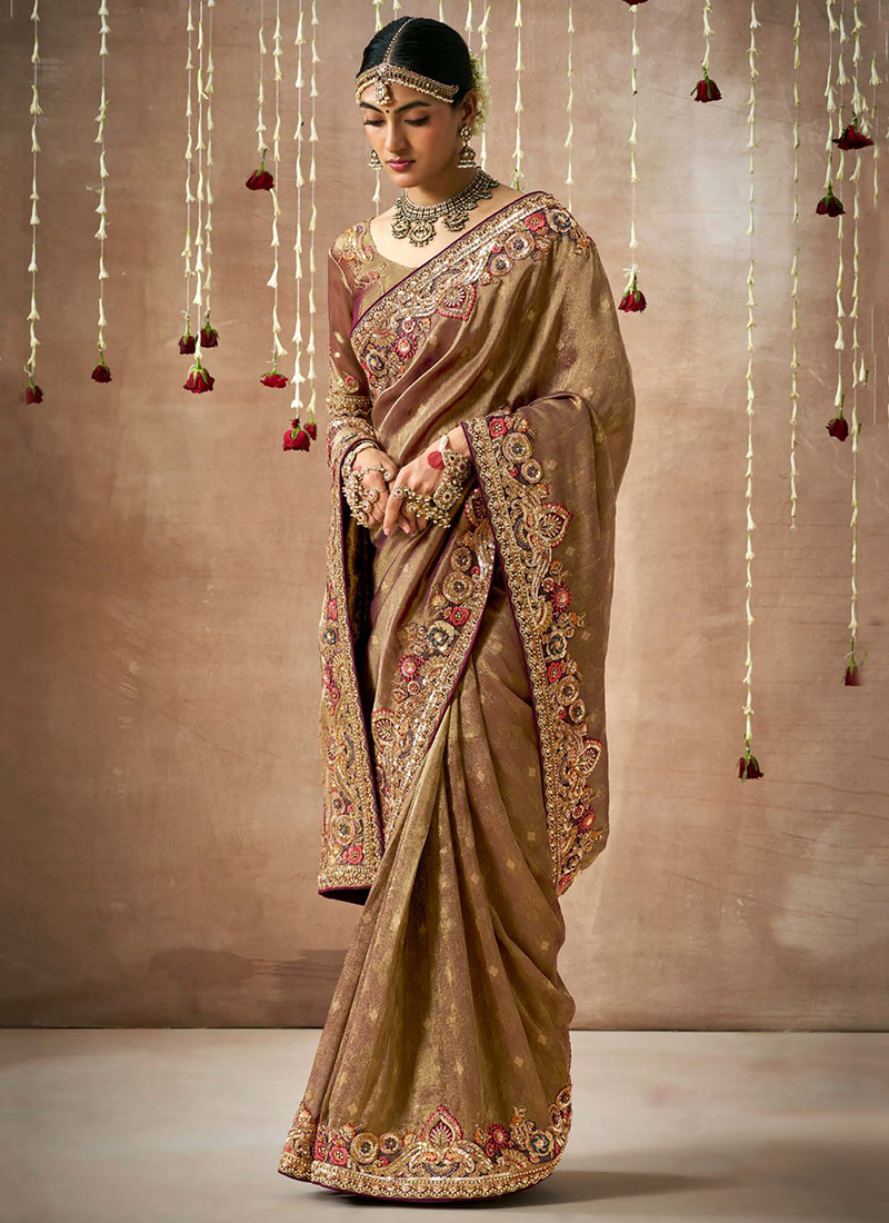 Buy Latest Indian Sarees For Wedding | Latest Wedding Sarees Collection
