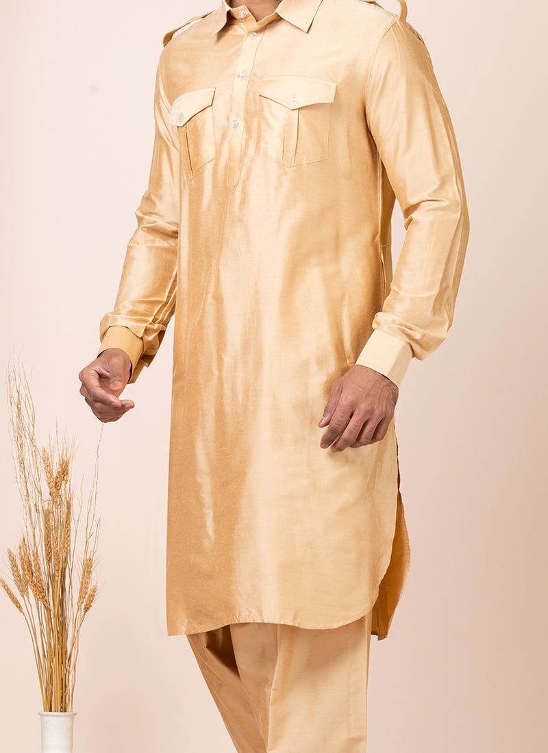 Men's Pathani Suit Set: Buy Latest Pathani Kurta Pyjamas Online