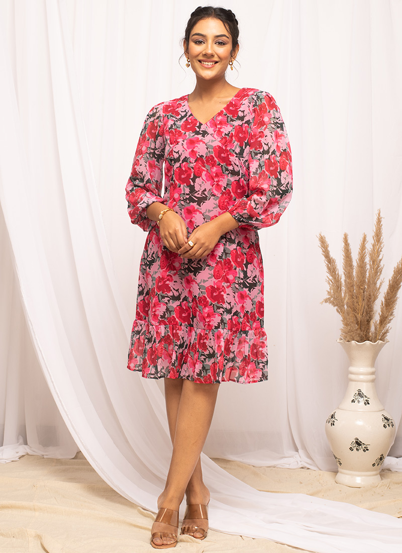 Cbazaar Latest Arrival Of Printed Dress