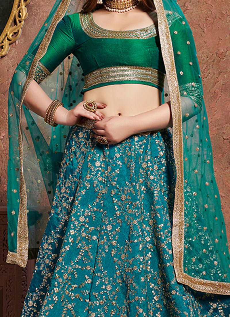 Latest Designer A Line Lehenga Choli For Women