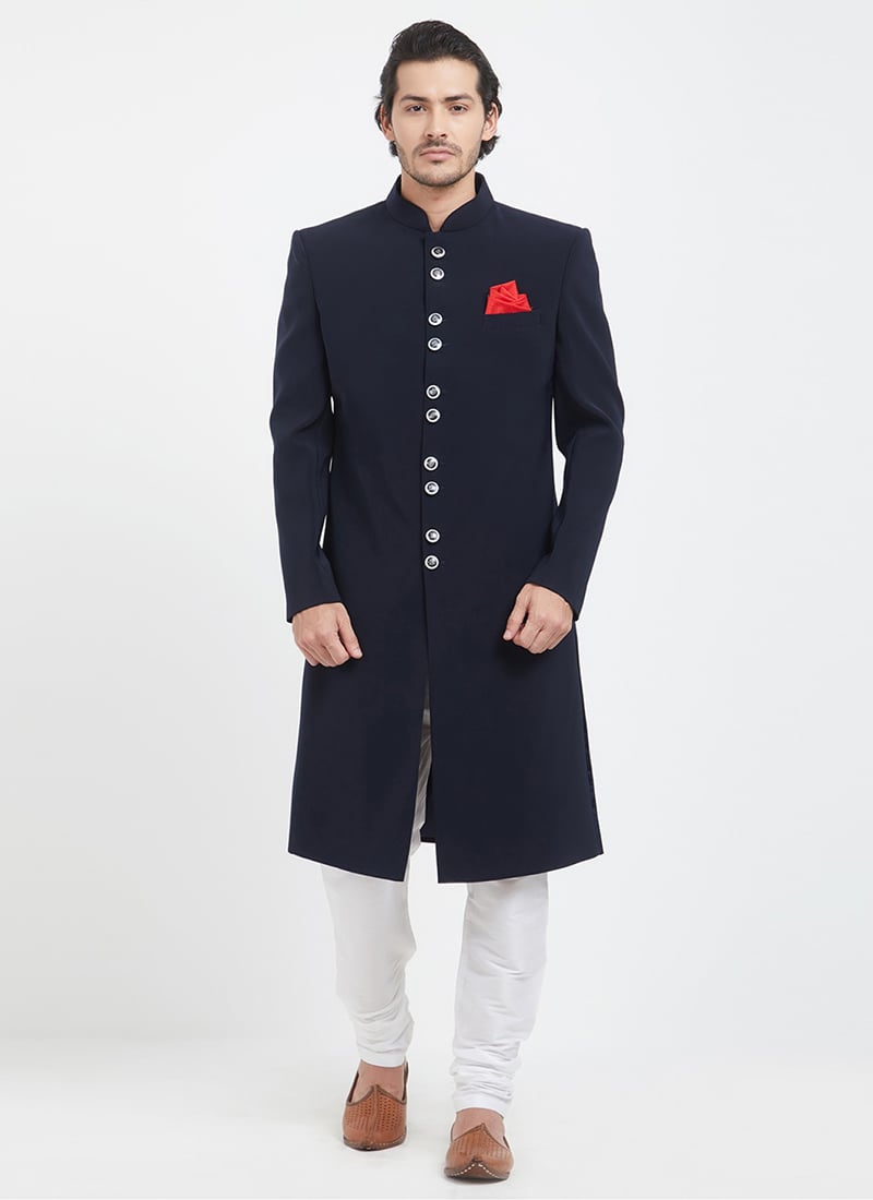 Mens Achkan Sherwani: Buy Achkan Sherwani Online Shopping