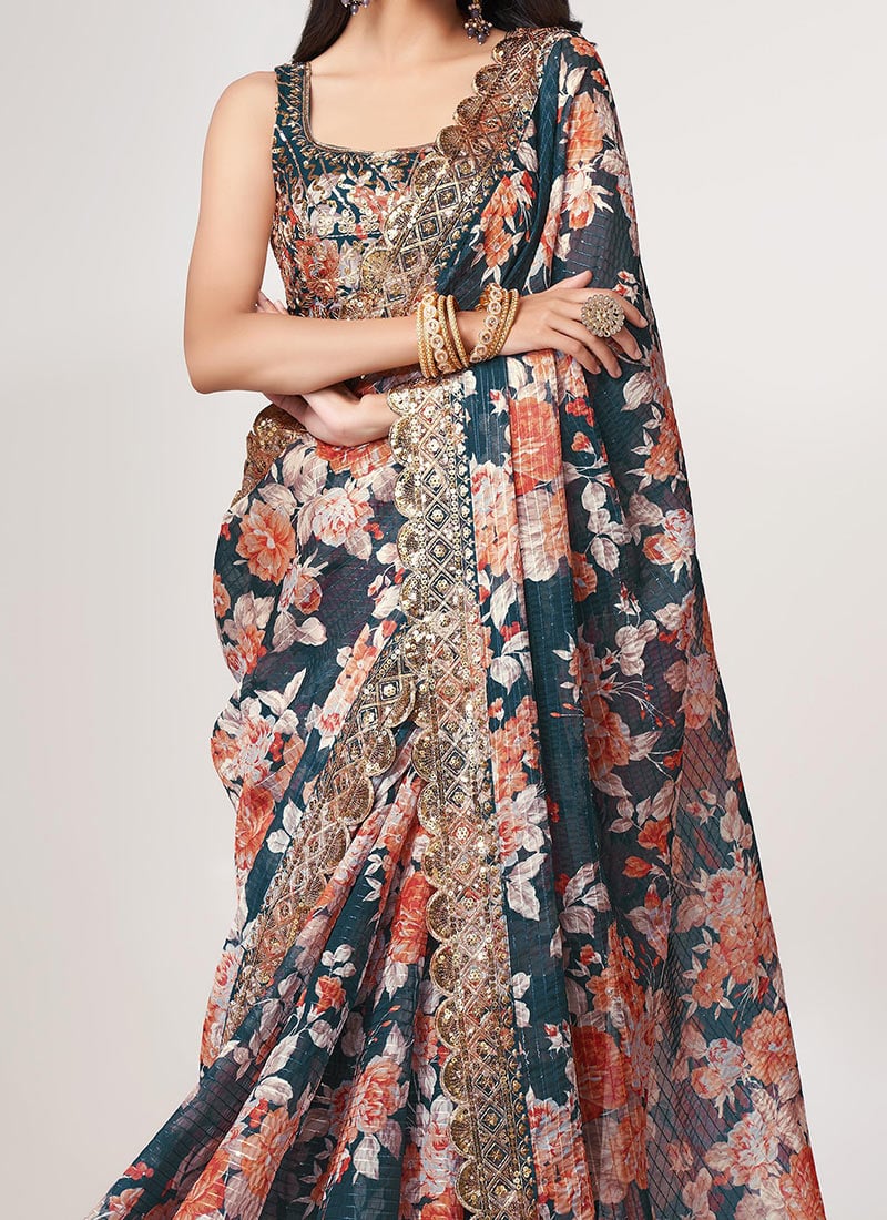 Buy Designer Sarees For Women Online In UK -Cbazaar