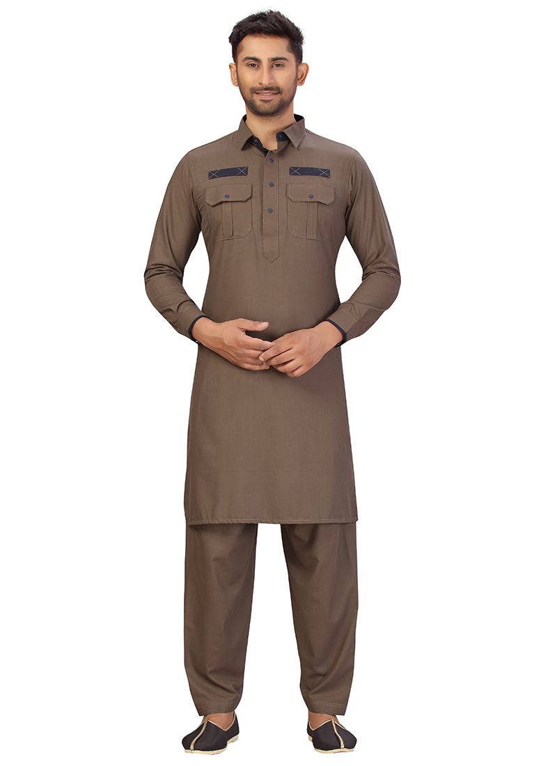 Men's Pathani Suit Set: Buy Latest Pathani Kurta Pyjamas Online