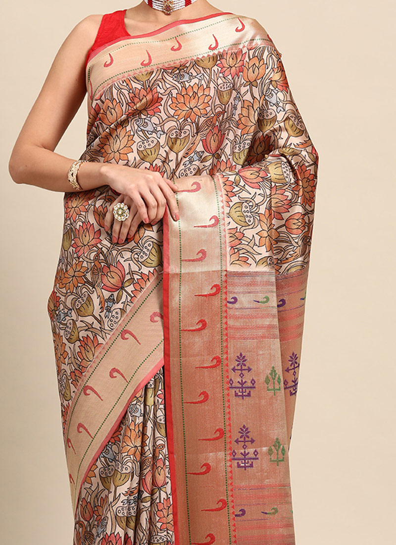 Pure Silk Sarees: Buy Pure Silk Sarees Designs Online Shopping