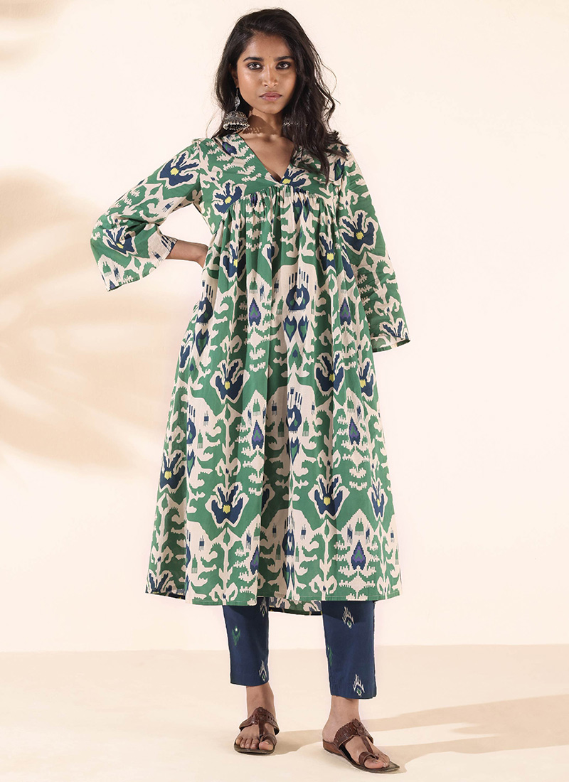 Latest Printed Kurta Sets For Women | Buy Printed Kurta Sets Designs