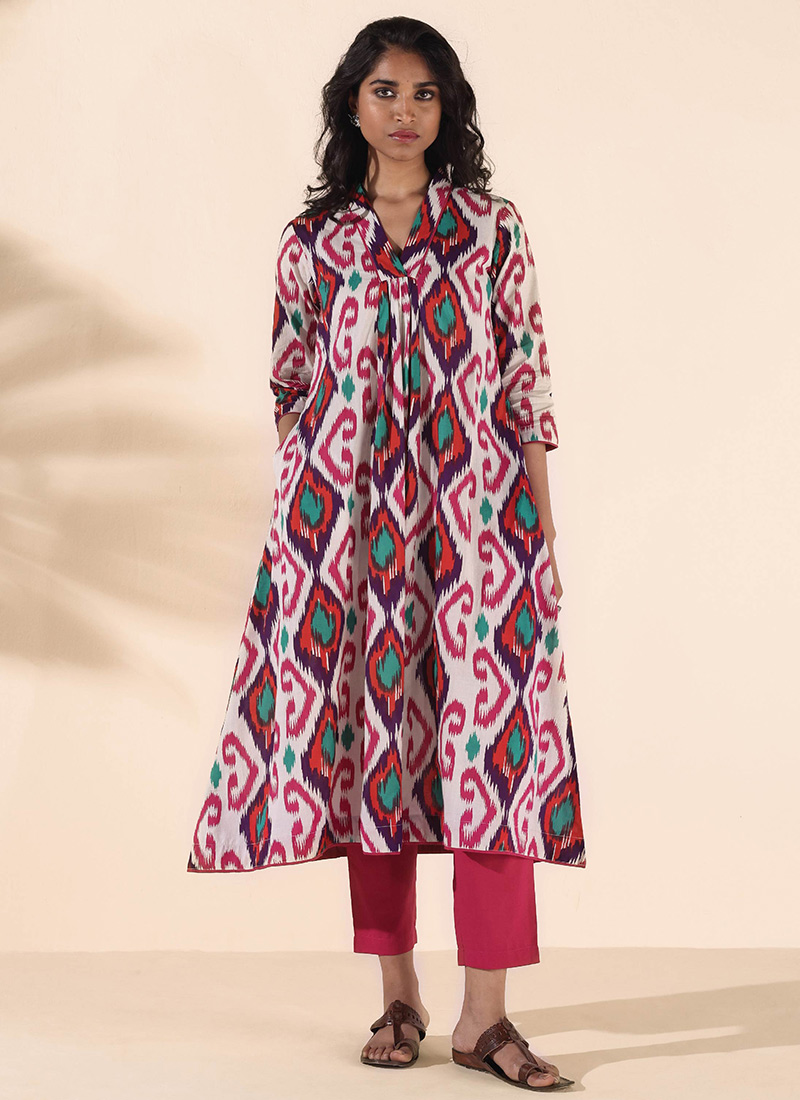 Latest Printed Kurta Sets For Women | Buy Printed Kurta Sets Designs