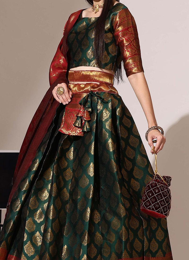 Simple Lehengas : Shop Designer Simple Lehenga Choli Online -Cbazaar