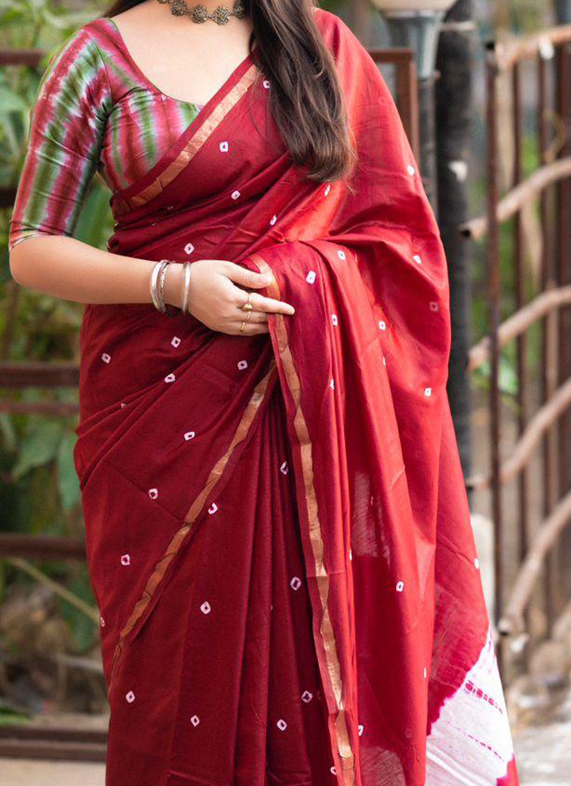Maroon Saree | Buy Maroon Sarees Online Shopping - Cbazaar
