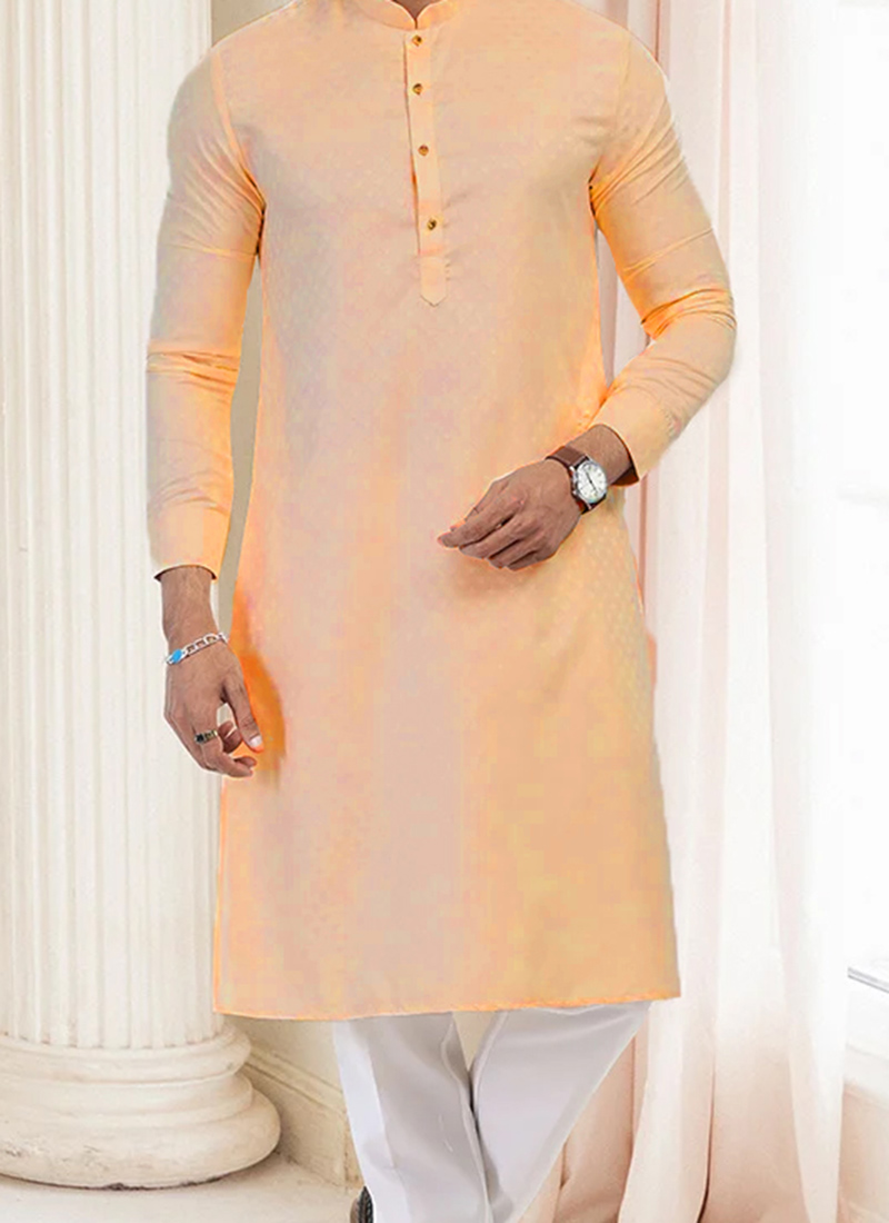 Shop Cream Color Kurta Pyjamas for Men Online At Cbazaar