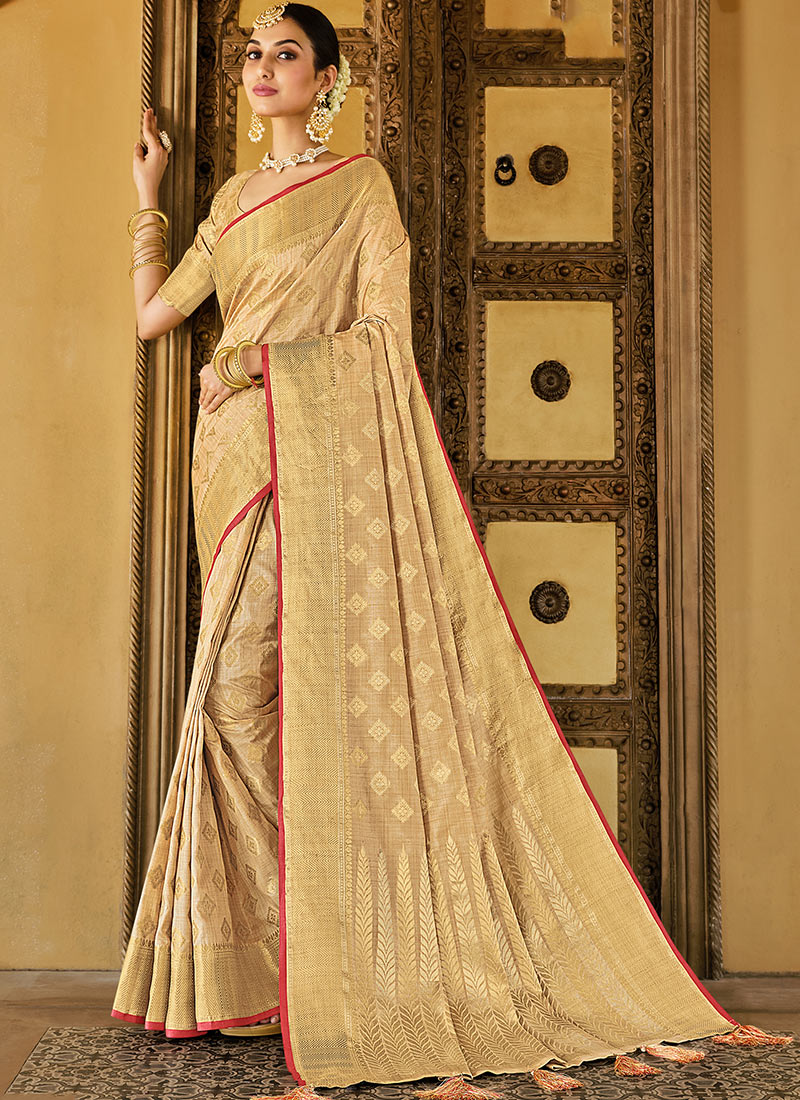 Shop Cream sarees online | Online Cream sarees | Purchase Cream sarees ...