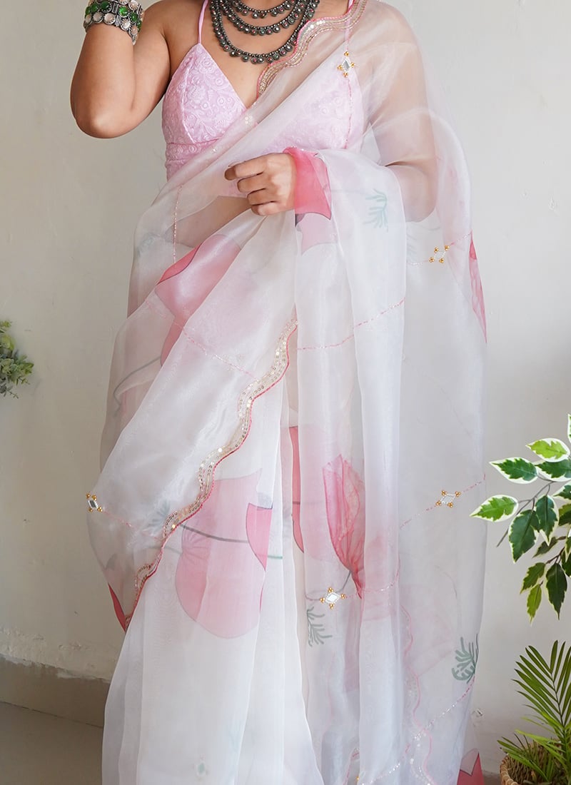 Shop Cut Work Sarees Online | Buy Online Cut Work Sarees