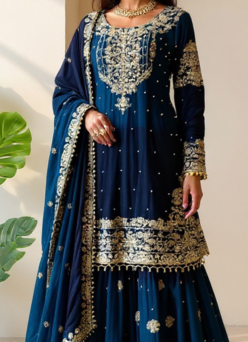 Buy Traditional Sharara Suit Online in India - Cbazaar
