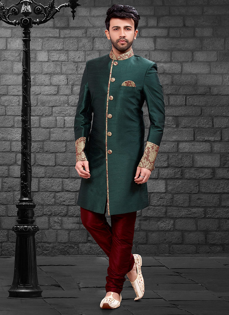 Mens Achkan Sherwani: Buy Achkan Sherwani Online Shopping
