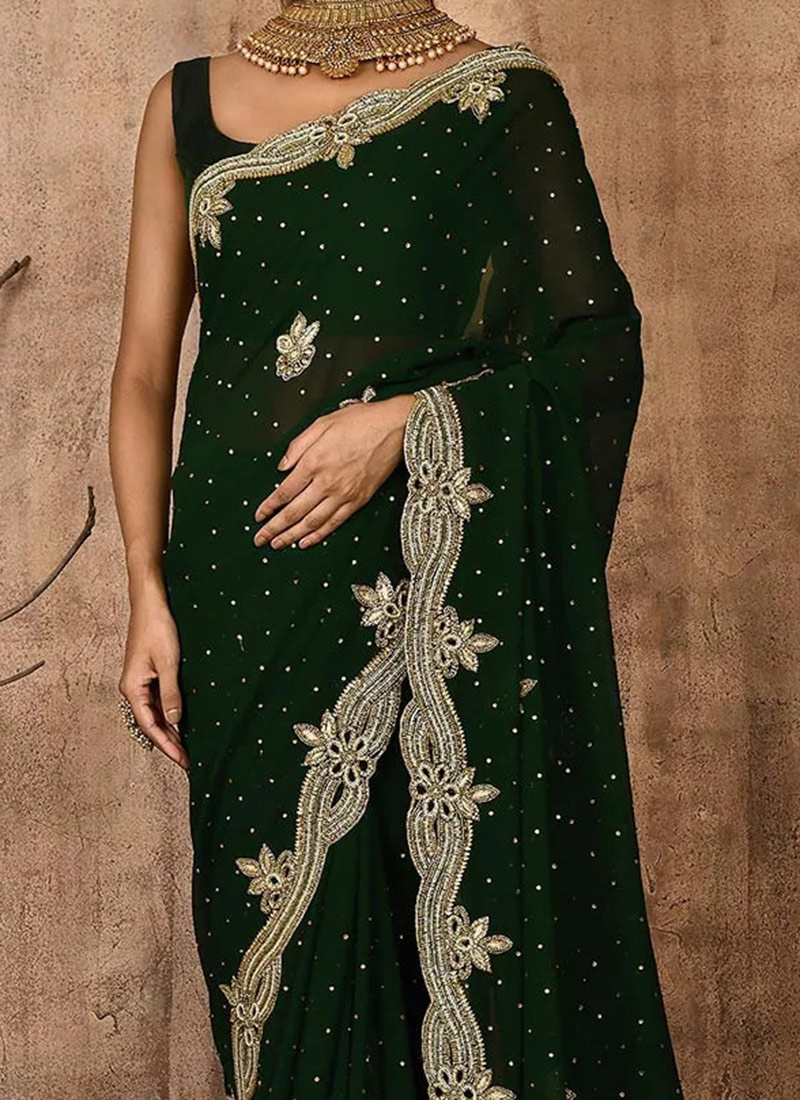 Shop Cut Work Sarees Online | Buy Online Cut Work Sarees