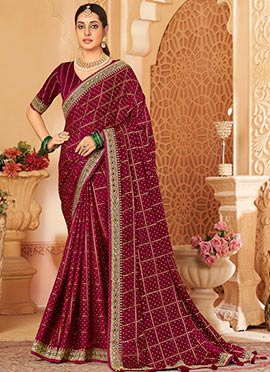 Latest Bandhini Sarees Designs Online