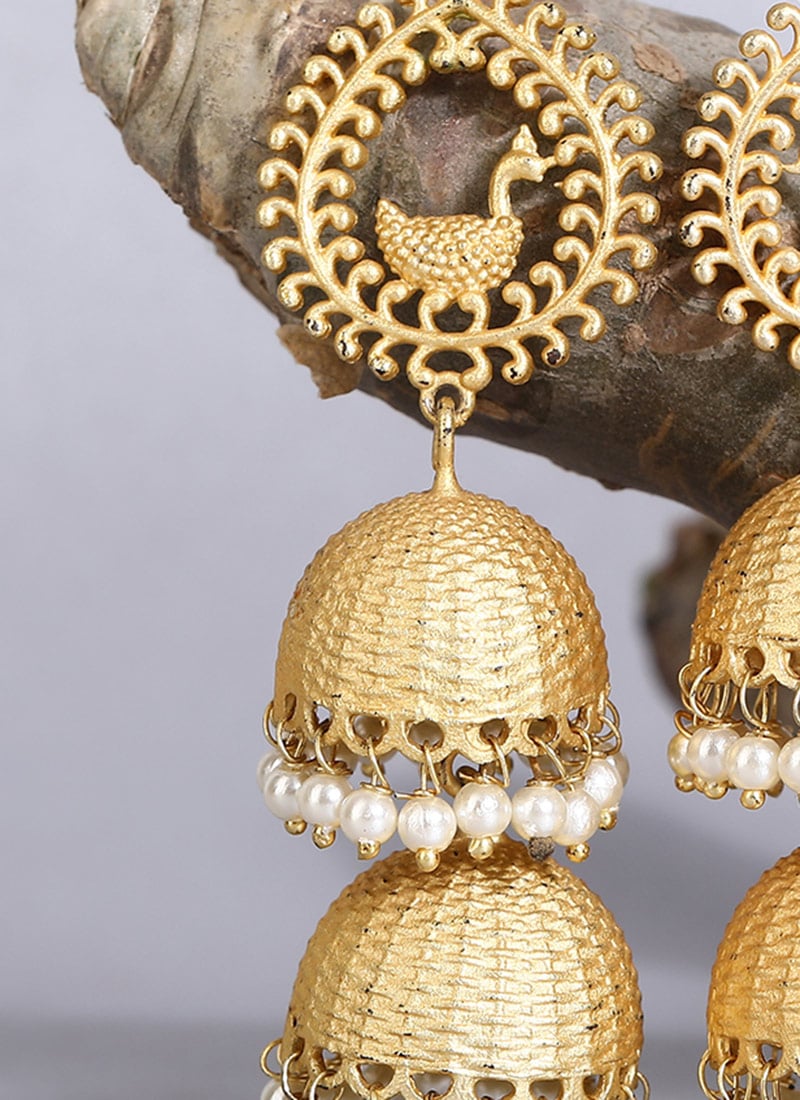 Buy Trendy Jhumkas | Jhumka Earrings at Cbazaar