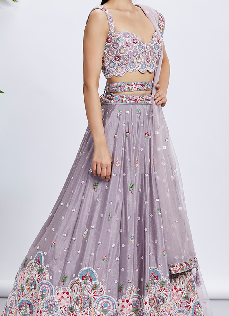 Latest Designer A Line Lehenga Choli For Women