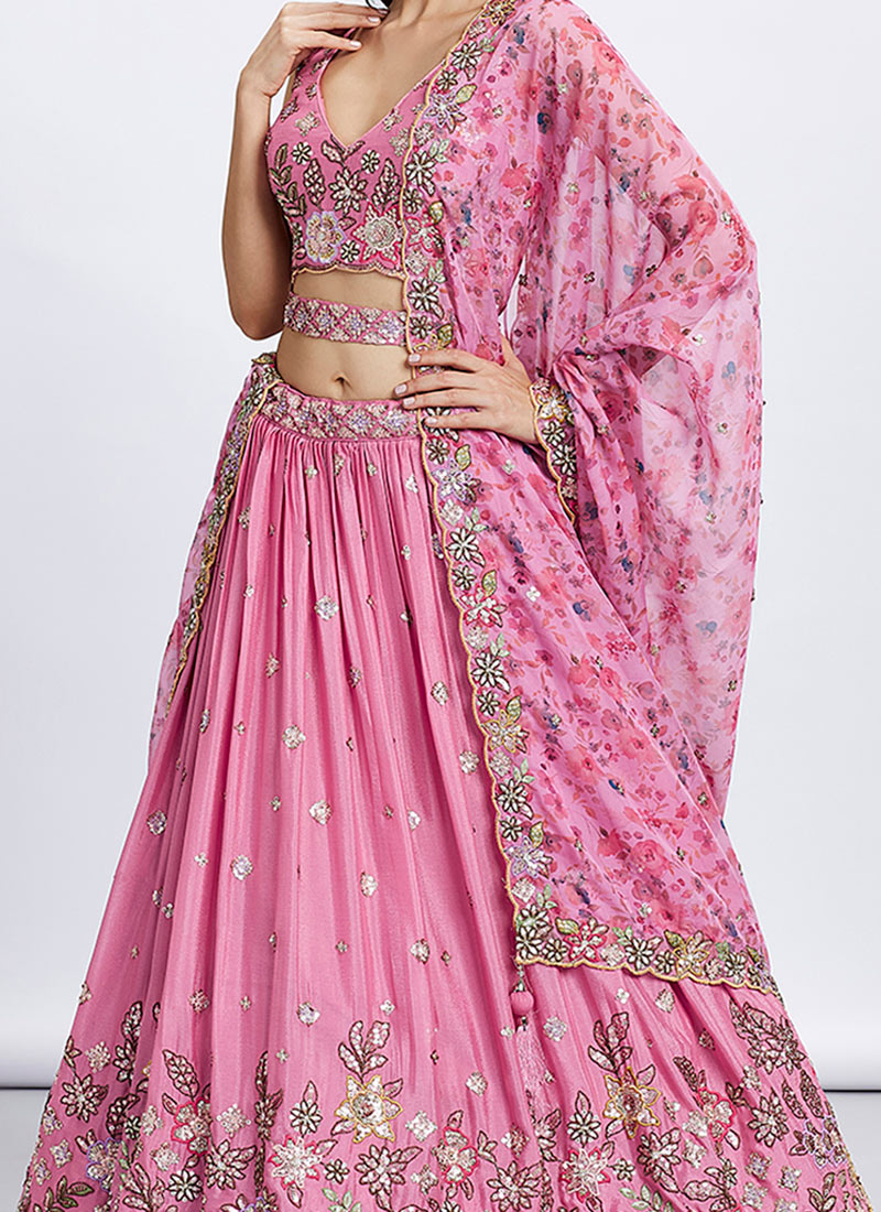 Buy Printed Lehengas Online For Women Stylish Collections