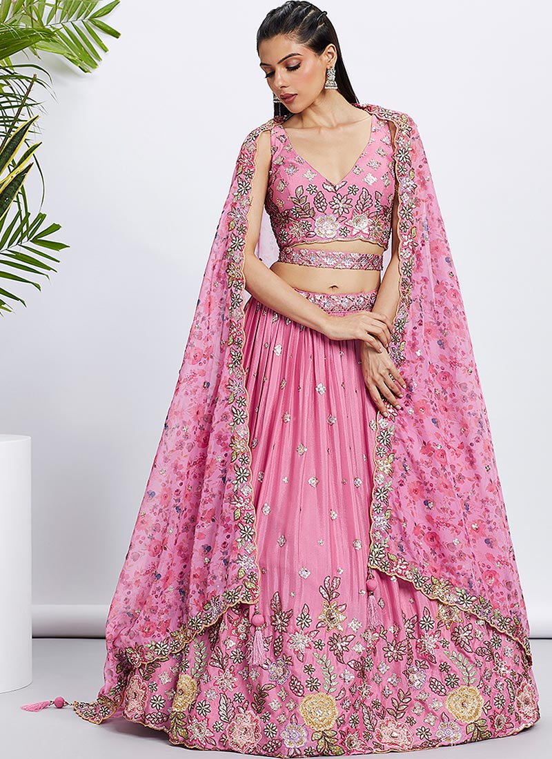Buy Printed Lehengas Online For Women Stylish Collections