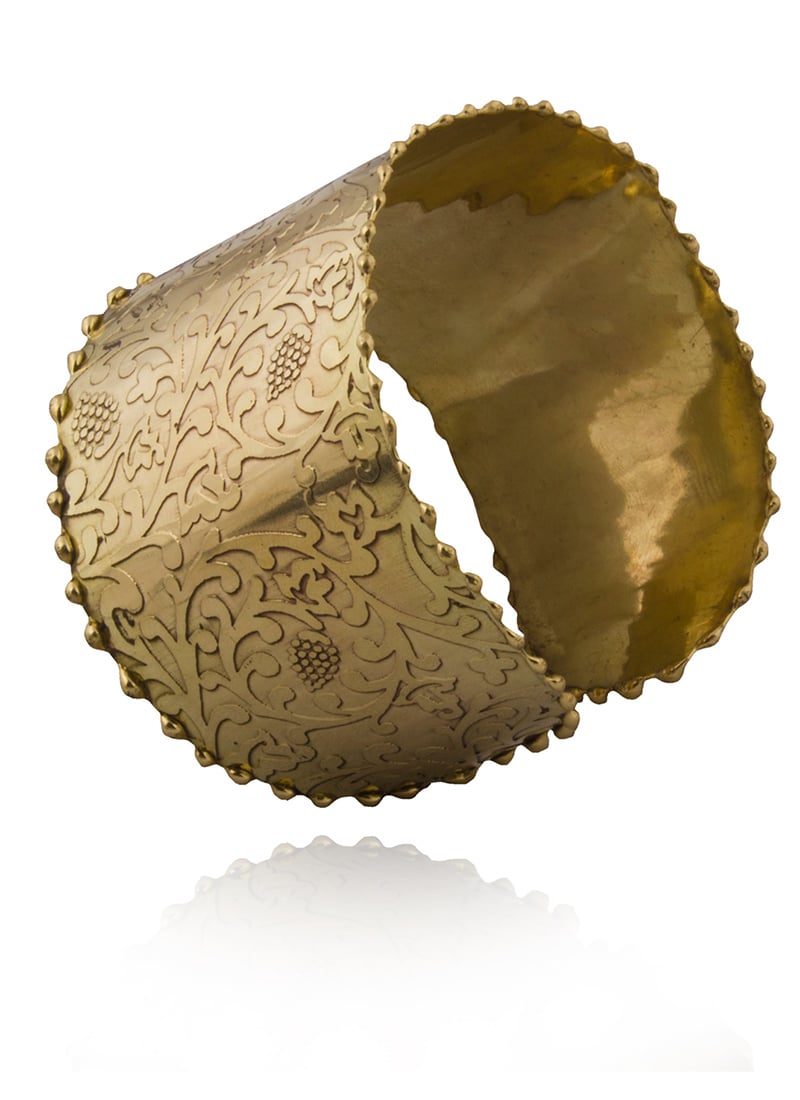 Buy Gold Hand Cuff Festive Wear Online at Best Price | Cbazaar