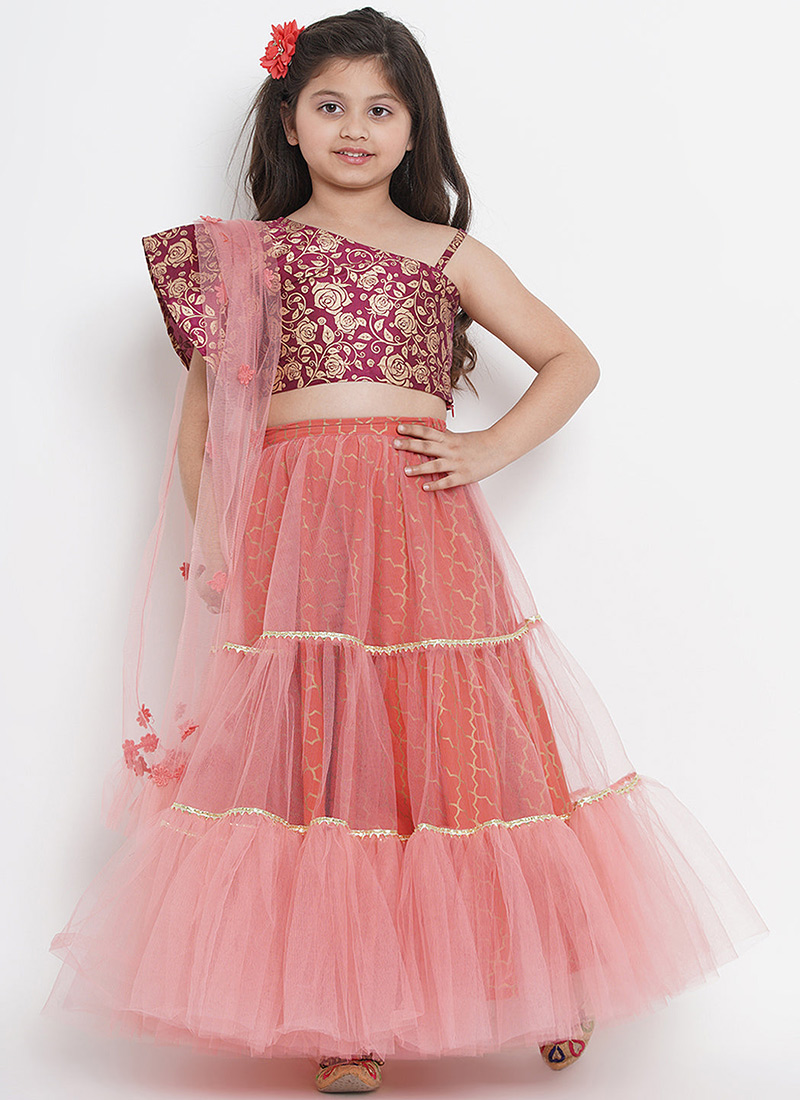 Shop Attractive Lehengas For Kids Online Latest Kidswear