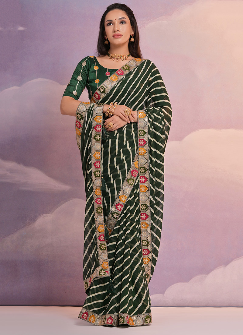 Border Saree : Buy Designer Border Saree Online Collection
